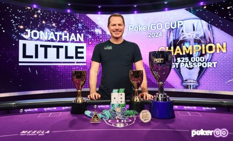 Jonathan Little campeón de la Final $25K PokerGO Cup 2024 - Pokerlogia