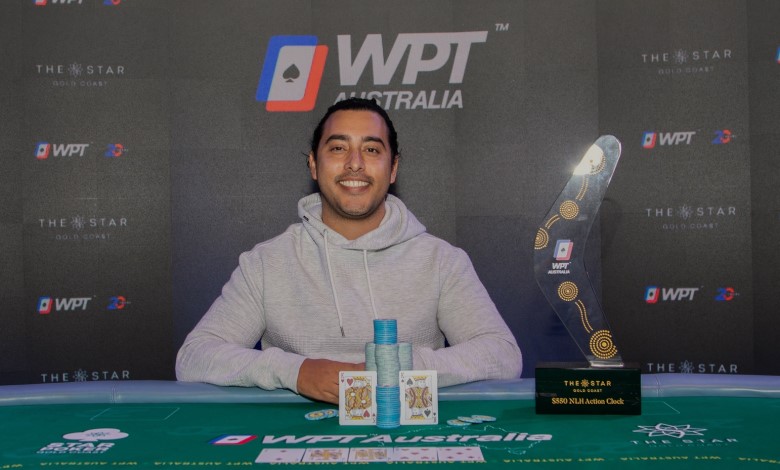 WPT Australia: Andrés Vasquez campeón del Evento #3