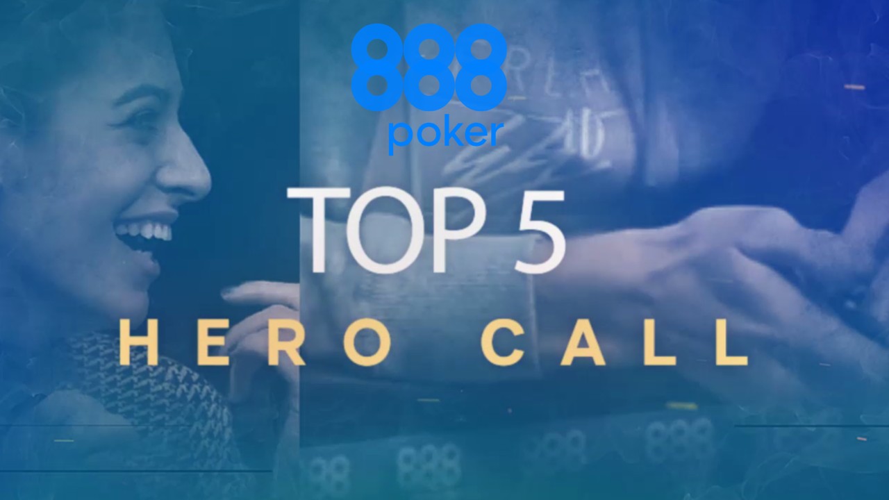 VIDEO: Cinco Hero Calls en torneos en vivo / Pokerlogia