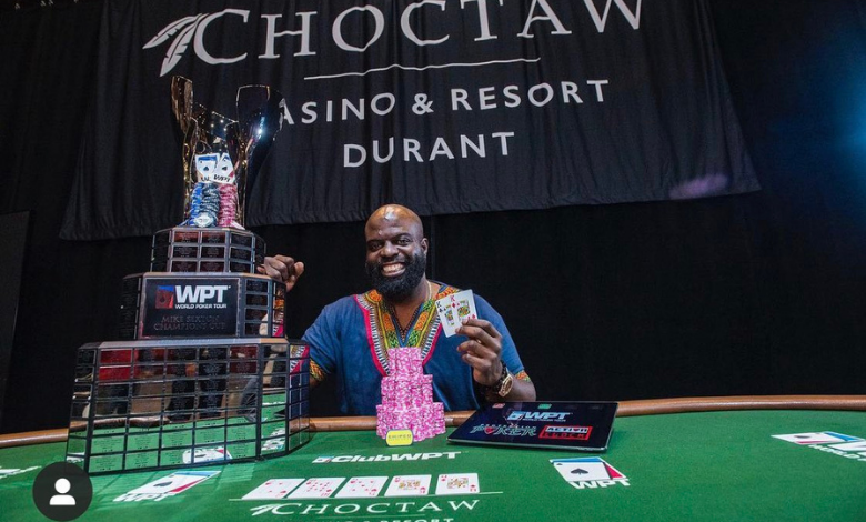 Un amigo lo convenció de jugar y ganó el WPT Choctaw / Pokerlogia